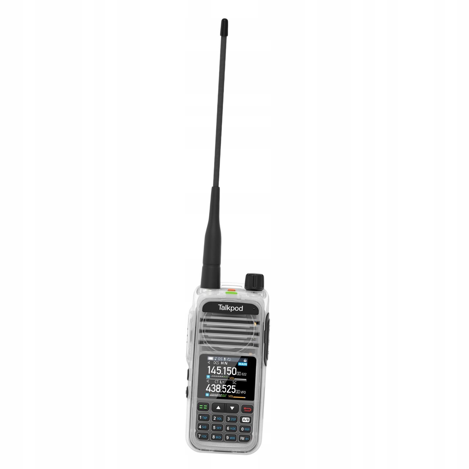 Wielofunkcyjne radio dwukierunkowe o mocy 5 W. Kolorowy ekran o ... Wielofunkcyjne radio dwukierunkowe o mocy 5 W. Kolorowy ekran o ...