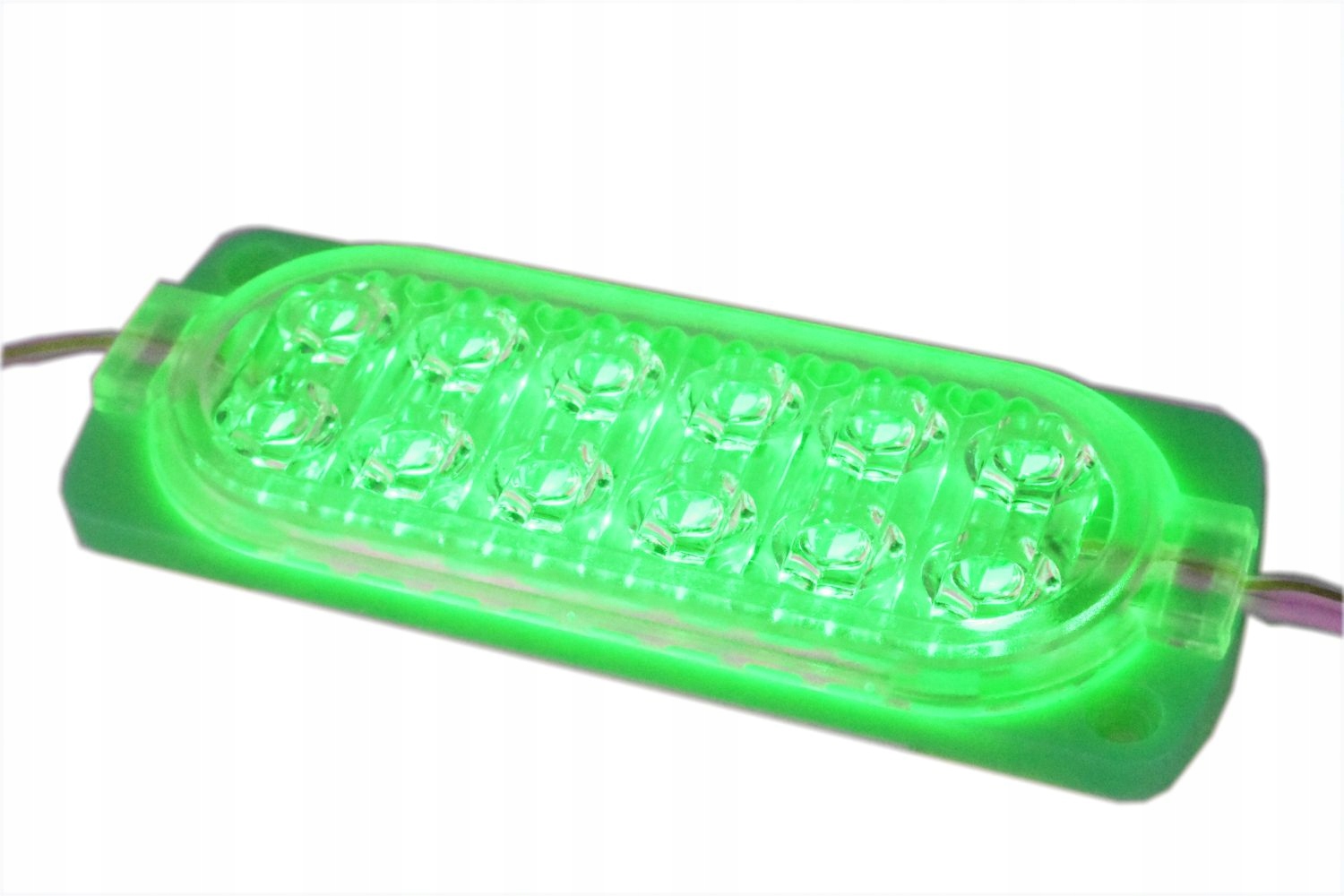 Moduł LED 12V 2,4W wodoodporny IP65 ZIELONY 2835 (5906058961070) • Cena, Opinie • Źródła światła ...