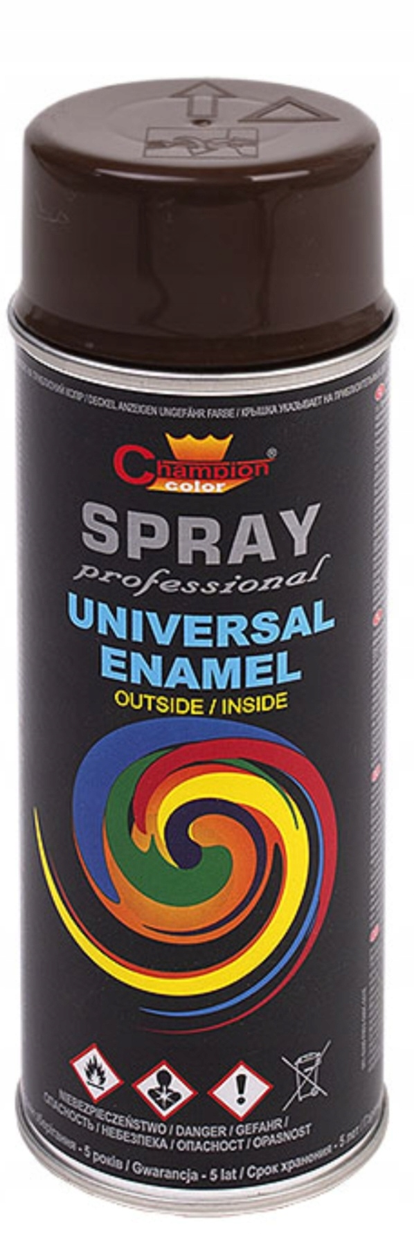 RAL 8016 SPRAY LAKIER FARBA 400ml BRĄZOWY EMALIA 5905179471208 za 11 ...