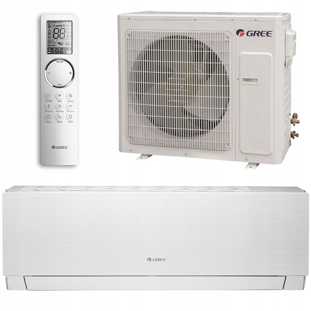 KLIMATYZATOR ŚCIENNY GREE CLIVIA WHITE 3,51kW WiFi • Cena, Opinie ...