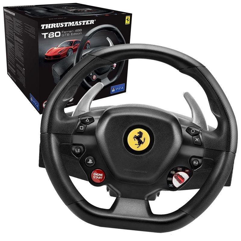 Thrustmaster T80, Ferrari 488 Gtb Edition (pc, Ps4, Ps5) (4160672 ...