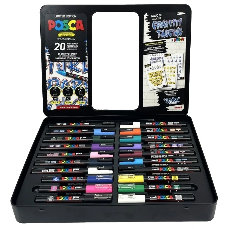 Posca Fixy Sada - Nízká cena na Allegro