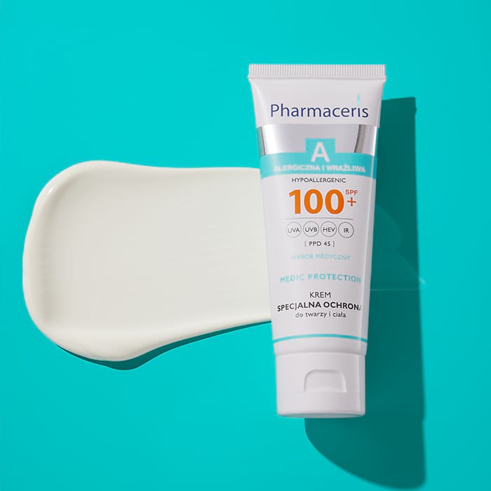PHARMACERIS A MEDIC PROTECTION Krem ochrona do twarzy i ciała SPF100 ...