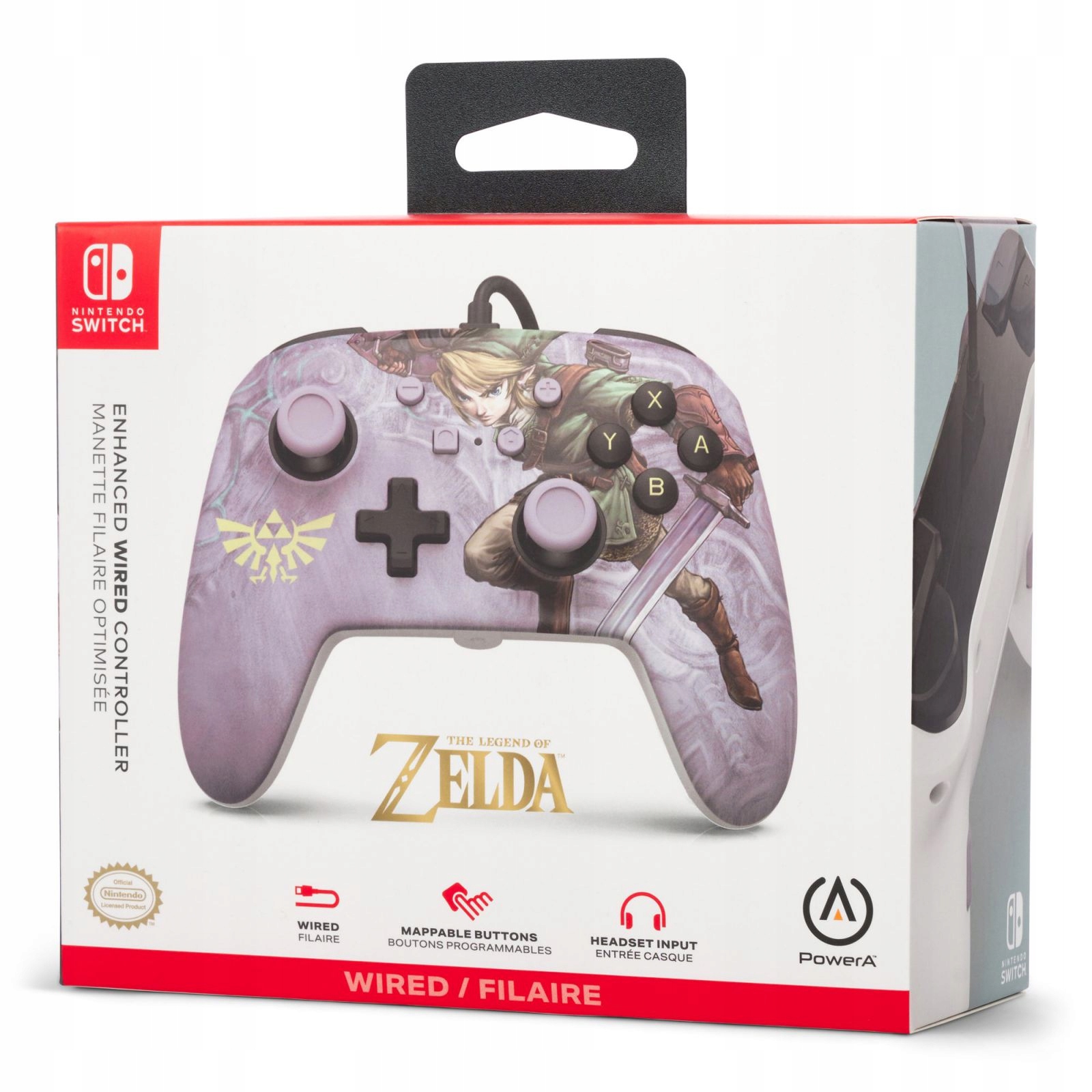 POWERA ENHANCED WIRED CONTROLLER FOR NINTENDO SWITCH - VALIANT LINK ...