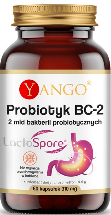 PROBIOTYK BC-2 Yango 60 kaps. (5907483417248) • Cena, Opinie ...