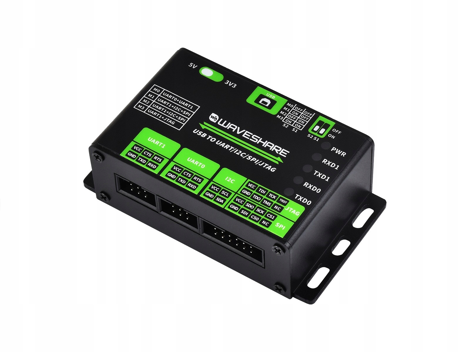 Konwerter WaveShare USB TO UART/I2C/SPI/JTAG - Sklep, Opinie, Cena w Allegro