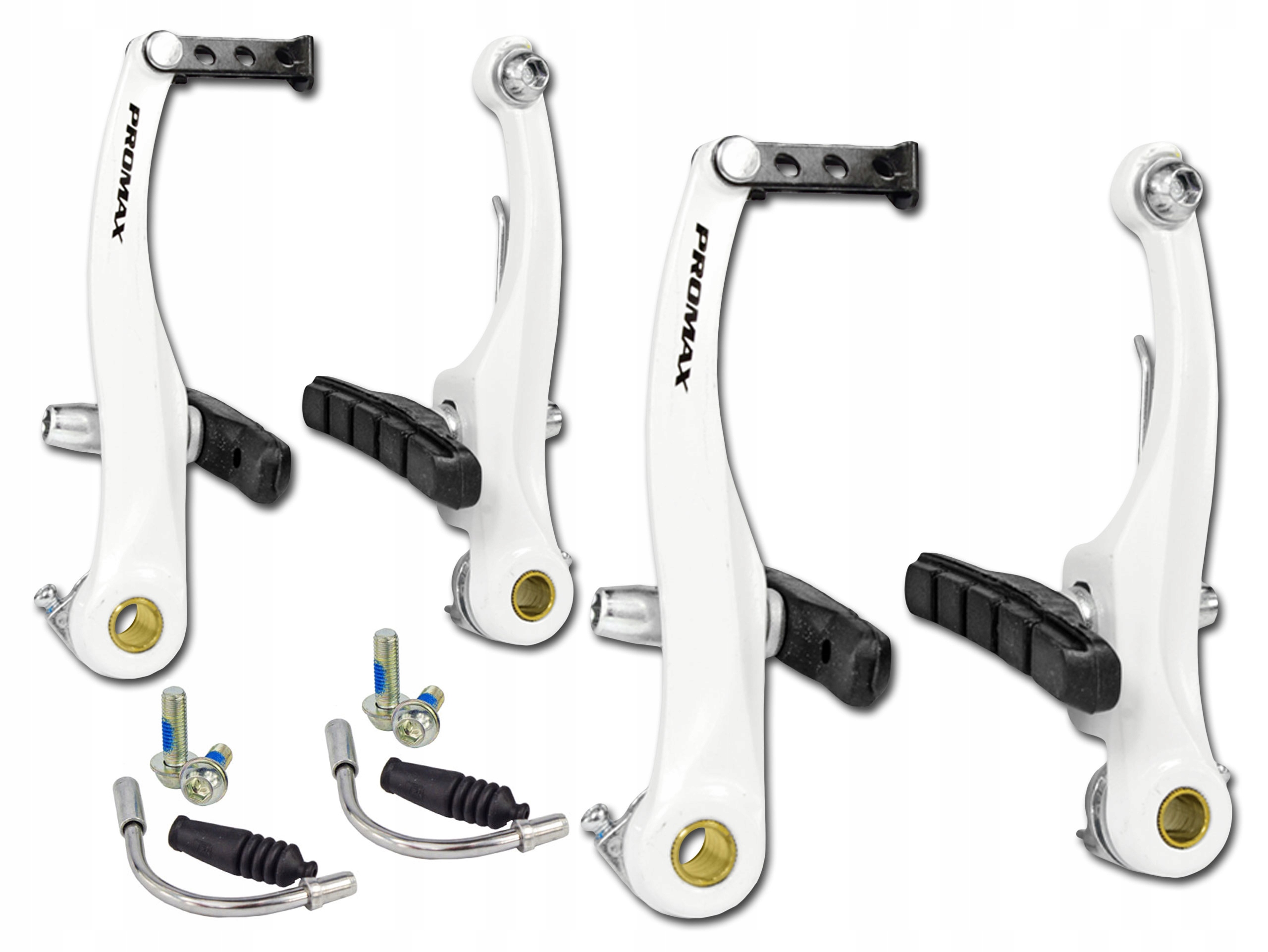 HAMULCE V-BRAKE PROMAX 360831 BIAŁE ZESTAW - TX117 - 10519013481 ...