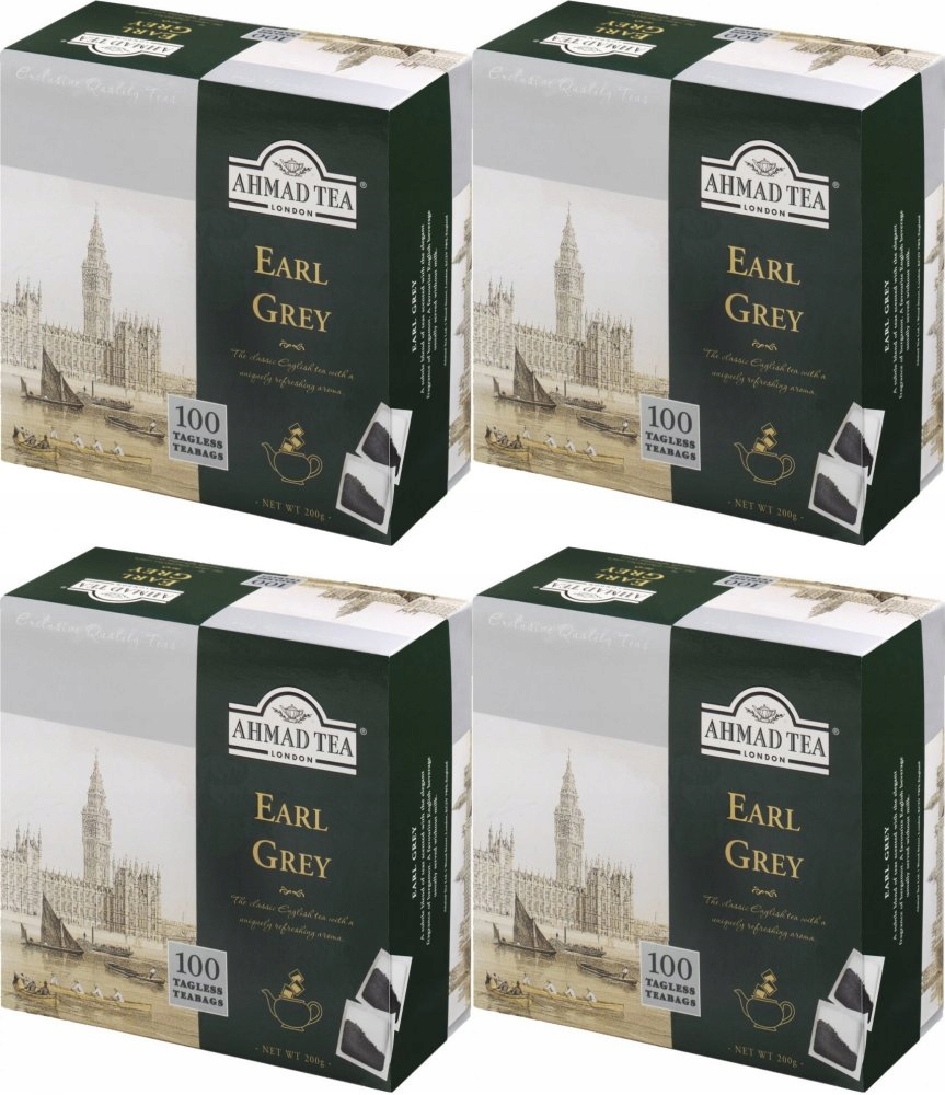 Herbata Earl Grey czarna Ahmad Tea 400szt 12792115739 - Allegro.pl Herbata Earl Grey czarna Ahmad Tea 400szt 12792115739 - Allegro.pl