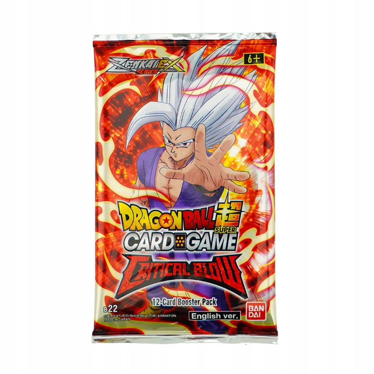 DRAGON BALL SCG: ZENKAI SERIES Critical Blow - Booster Original - Vroda