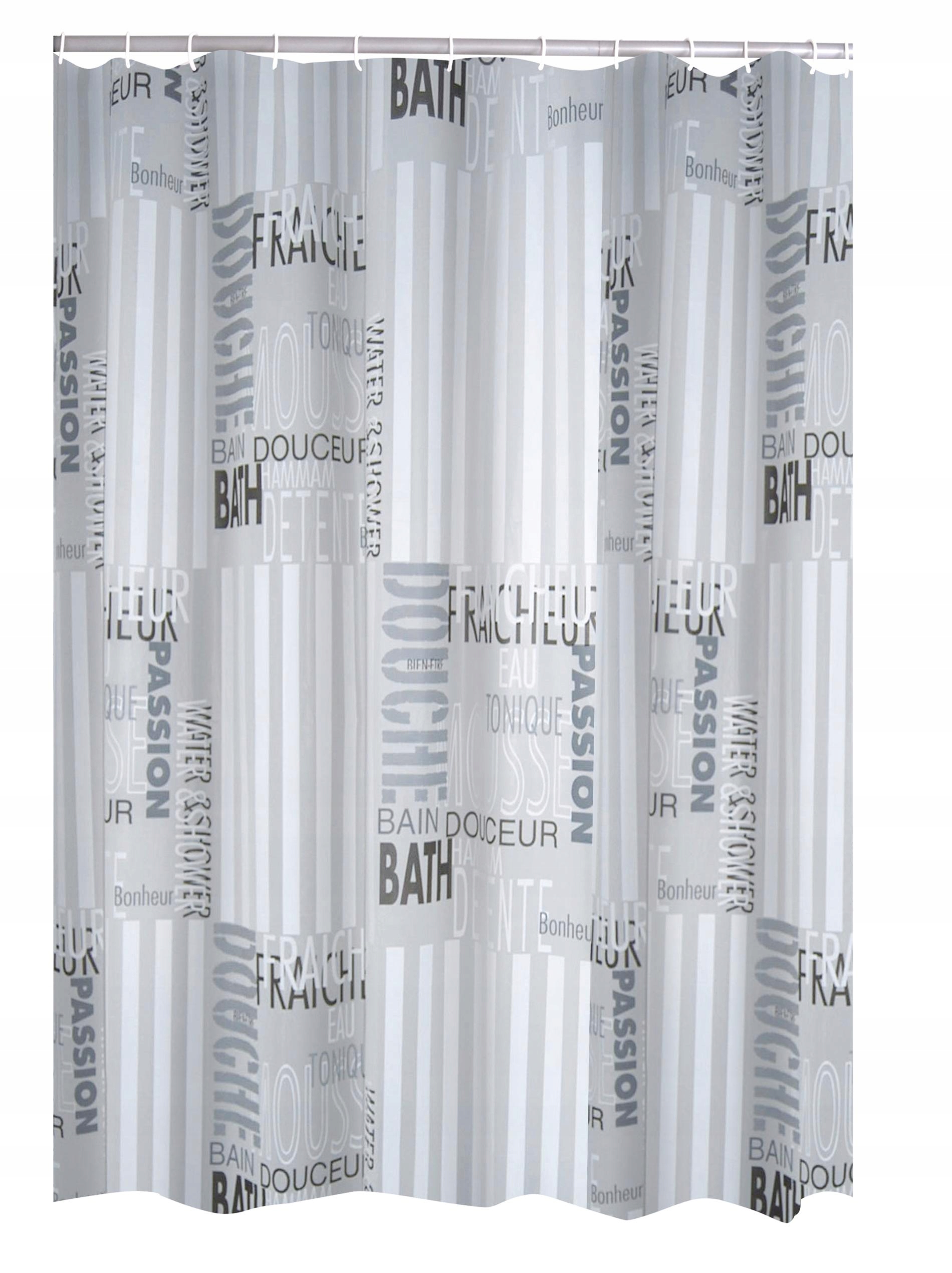 RIDDER Font Záves do sprchy, vane PEVA za 16,08 € - Allegro