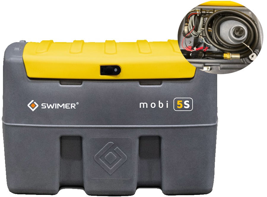 Mobilny Zbiornik Na ON Swimer Mobi 5S 400L Basic + Wskaźnik, Siłowniki ...