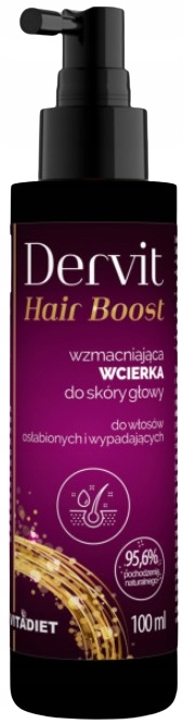 Wcierka do włosów Dervit 100 ml • Cena, Opinie - Allegro