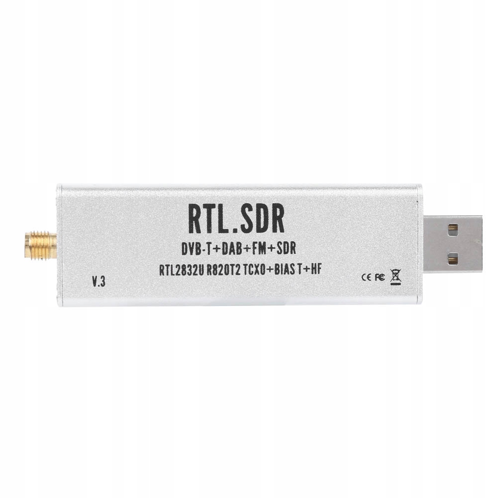 RTL-SDR V3 ODBIORNIK SDR SKANER RADIOWY 0,1MHz-1,7GHz - Sklep, Opinie ...