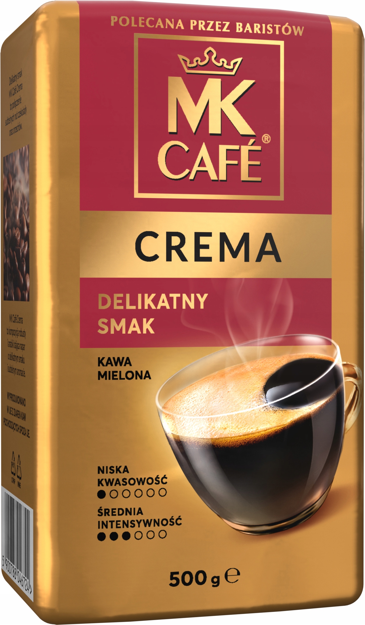 Kawa mielona MK Cafe Crema 500g (0781631556349) • Cena, Opinie • Kawa mielona 17404415311 • Allegro