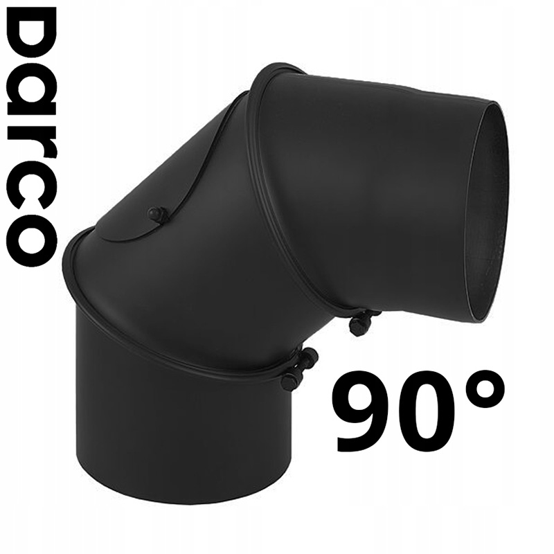 Kolano nastawne 3 segmentowe z rewizją 120mm/90° (WC-KNSR120/90-CZ2) • Cena, Opinie • Elementy ...