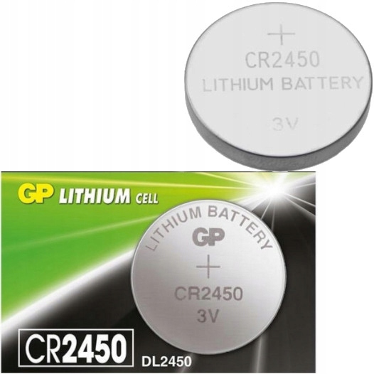 BATERIA LITOWA PŁASKA GUZIKOWA CR2450 3V 610 mAh - Sklep, Opinie, Cena w Allegro