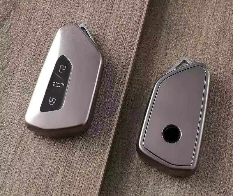 GUMOWE ETUI NA KLUCZYK CASE VW GOLF VIII 8 MK8 ID3 ID4 CUPRA SKODA STALOWY za 45.00PLN z Reguły ...