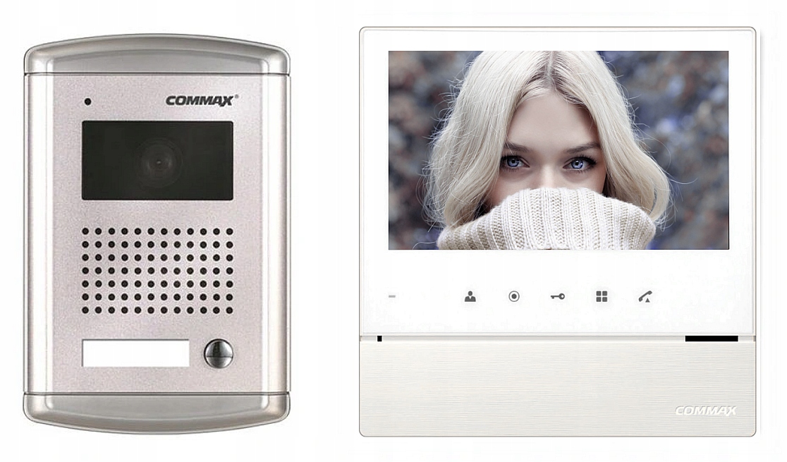 Видеодомофон Commax CDV-70H DRC-4CAN ВИДЕОФОН купить с доставкой из Польши с Allegro на FastBox ...