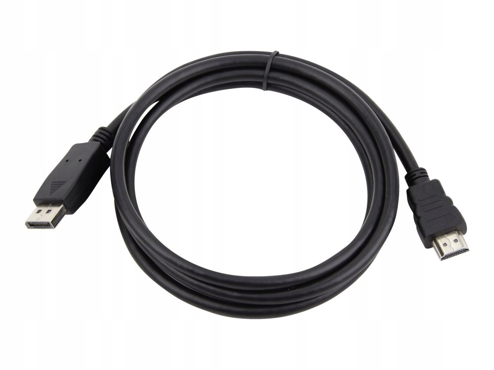 GEMBIRD CC-DP-HDMI-5M 5m /s1x HDMI (wtyk) 1x DisplayPort (wtyk) - Sklep, Opinie, Cena w Allegro.pl