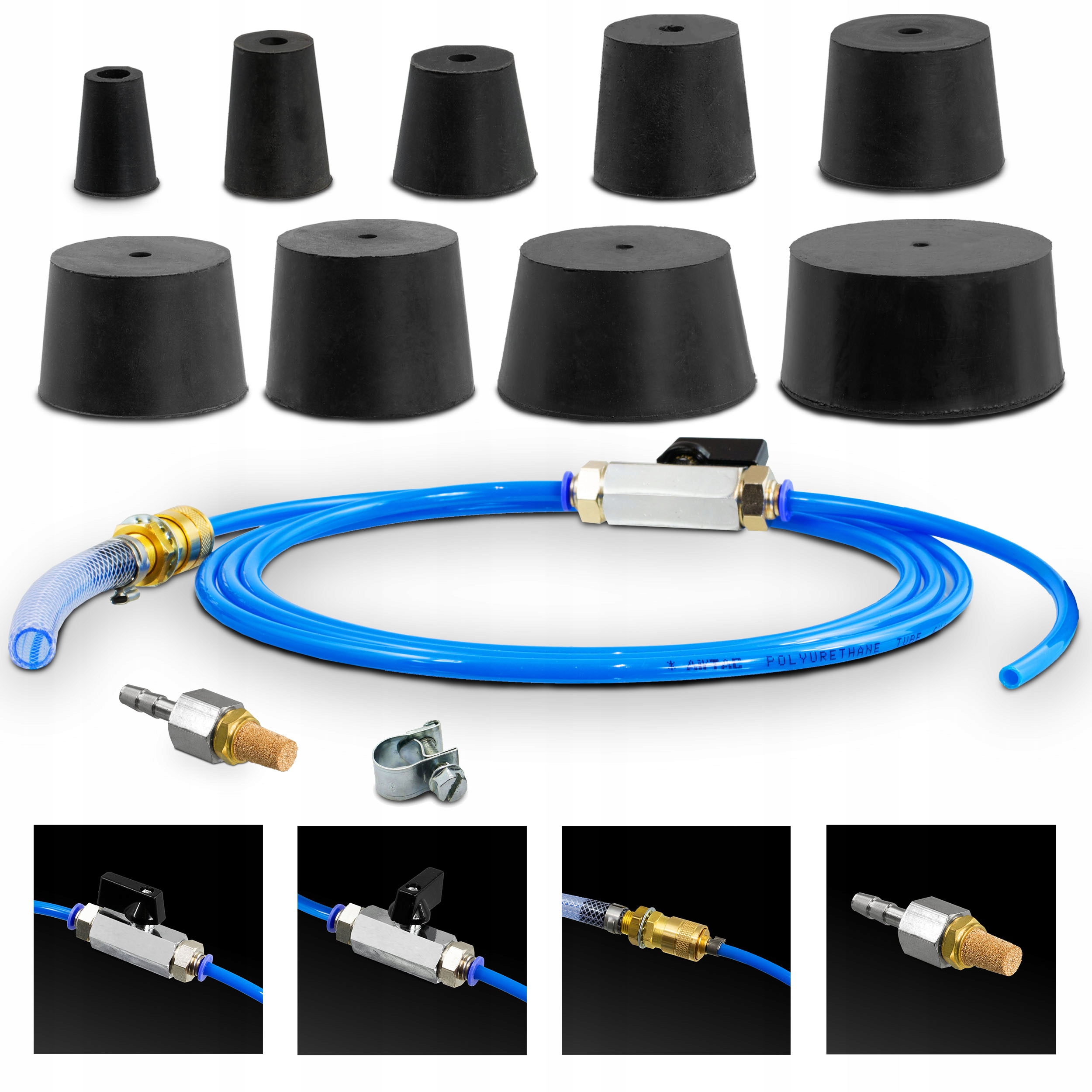 Korki do Argonu ZESTAW do rur PODUSZKA ARGONOWA (Korki do argonu ...