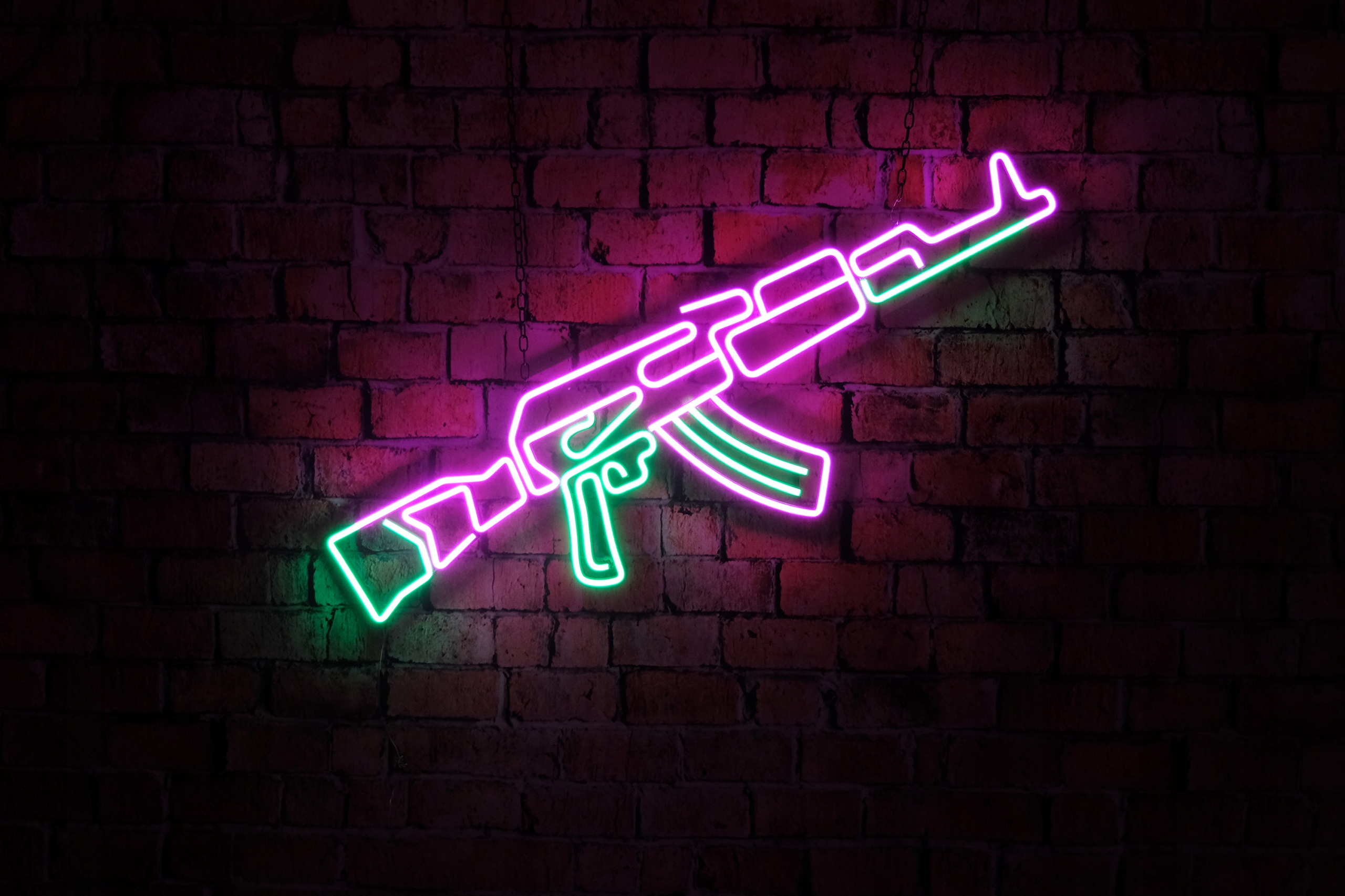 Neon LED Flex AK47 Kalashnikov - CS: GO CS2 Prezent Neon Revolution (5676745576) • Cena, Opinie ...