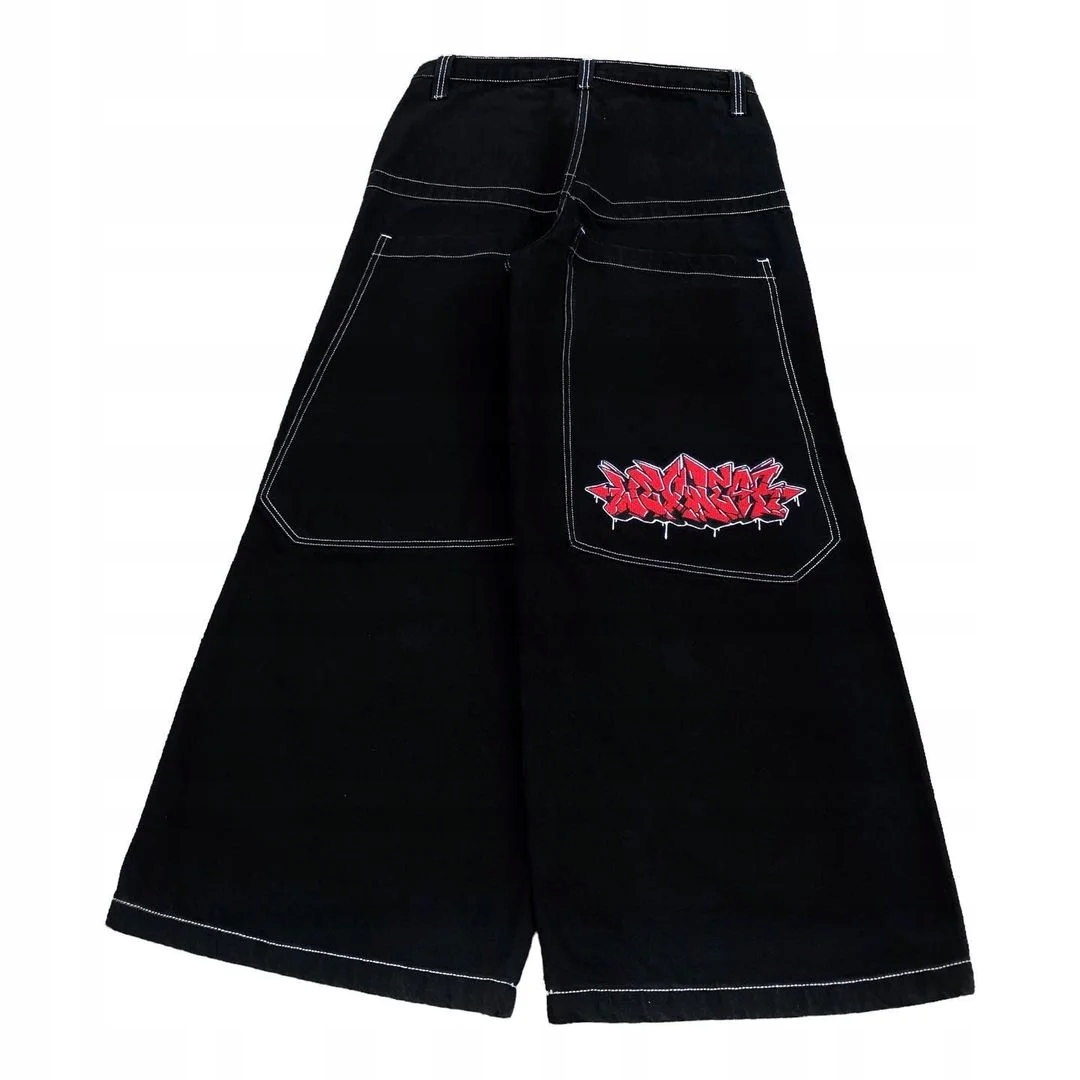 Retro hip hop jnco jeans y2k European and American 14662411670 - Allegro.pl