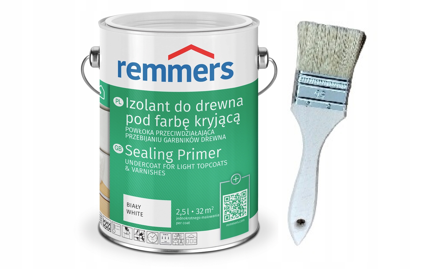 Remmers Izolant do drewna pod farbę kryjącą 0,75l GRATIS (4004707031349 ...