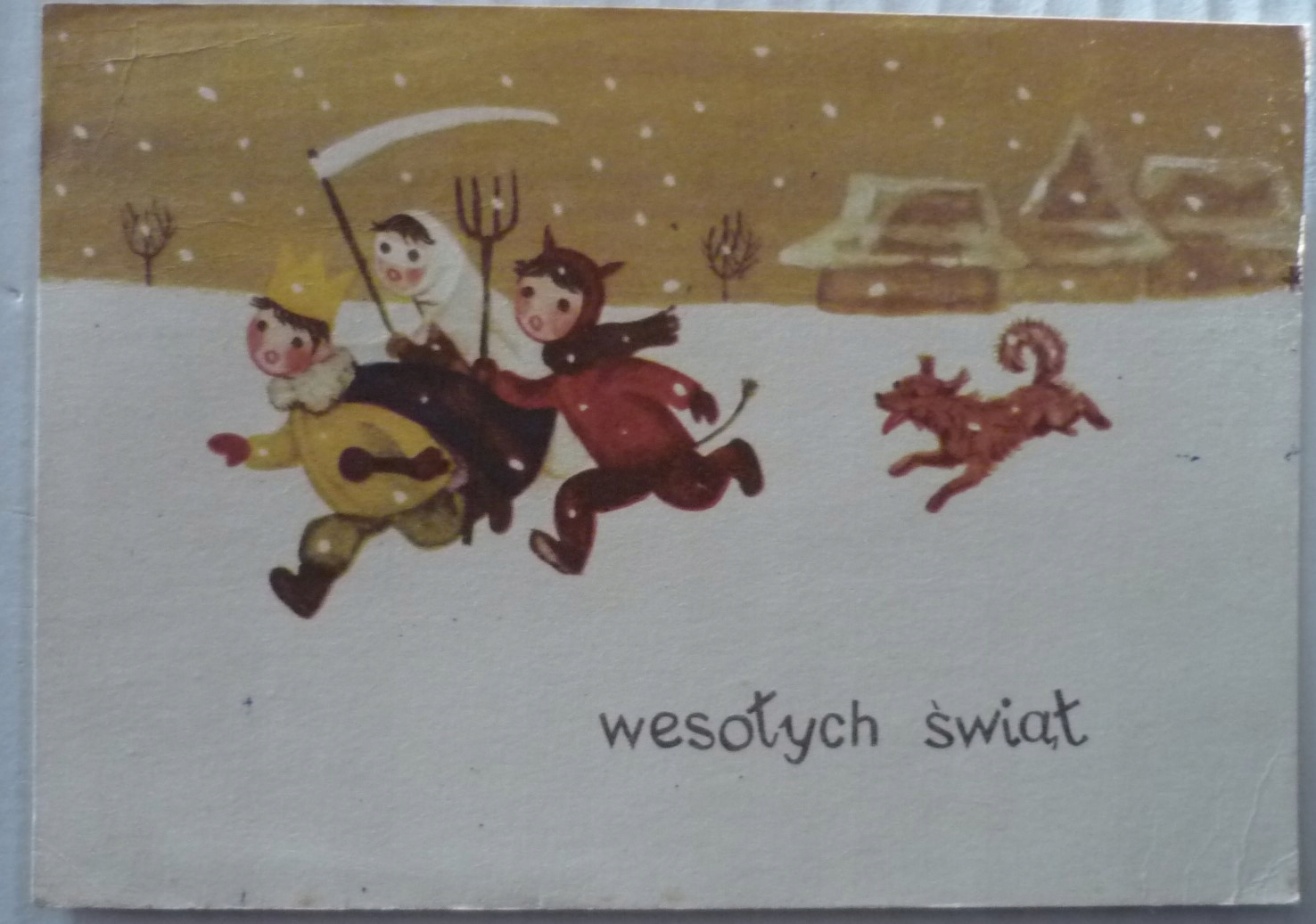 ELŻBIETA FIDO - Wesołych Świąt - KOLĘDNICY I PIES • Cena, Opinie - Allegro