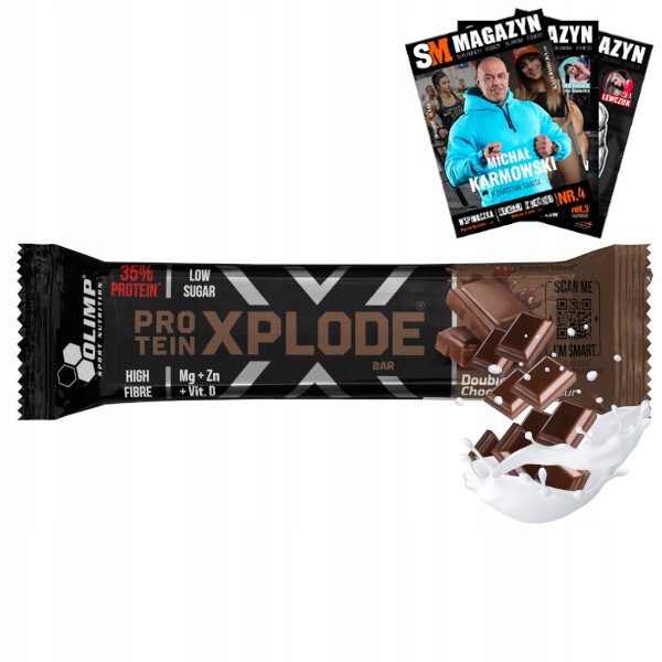 OLIMP PROTEIN XPLODE BAR 40g BATON BIAŁKOWY FIT PRZEKĄSKA ...