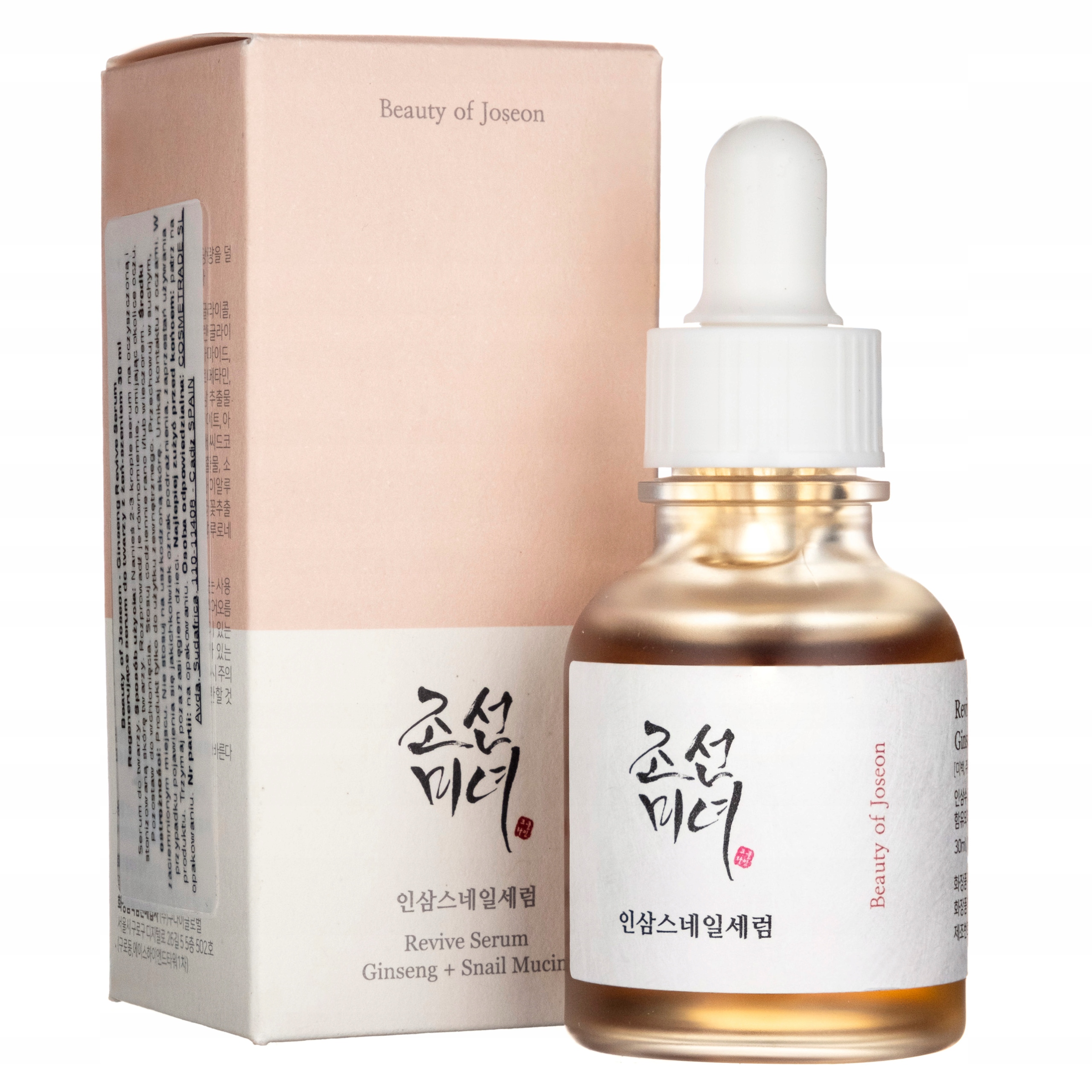 Beauty of Joseon Revive Serum Ginseng + Snail Mucin Serum Regenerujące ... Beauty of Joseon Revive Serum Ginseng + Snail Mucin Serum Regenerujące ...