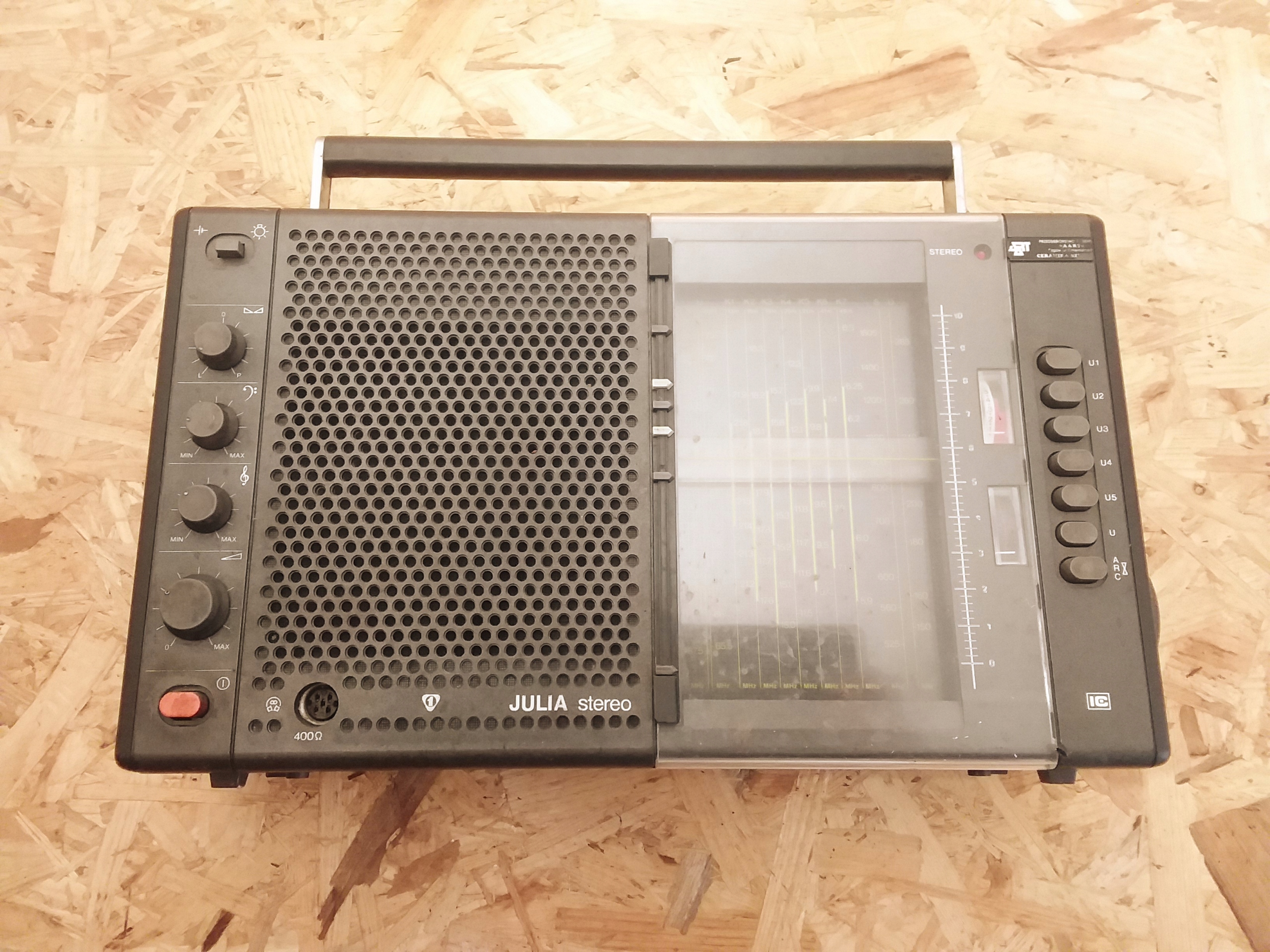 Radio Unitra Julia Stereo z czasów PRL 15463604209 - Allegro.pl