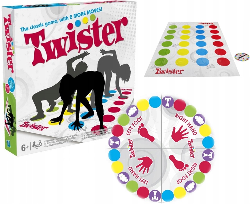 Gra planszowa Hasbro Gra Twister - porównaj ceny - Allegro.pl