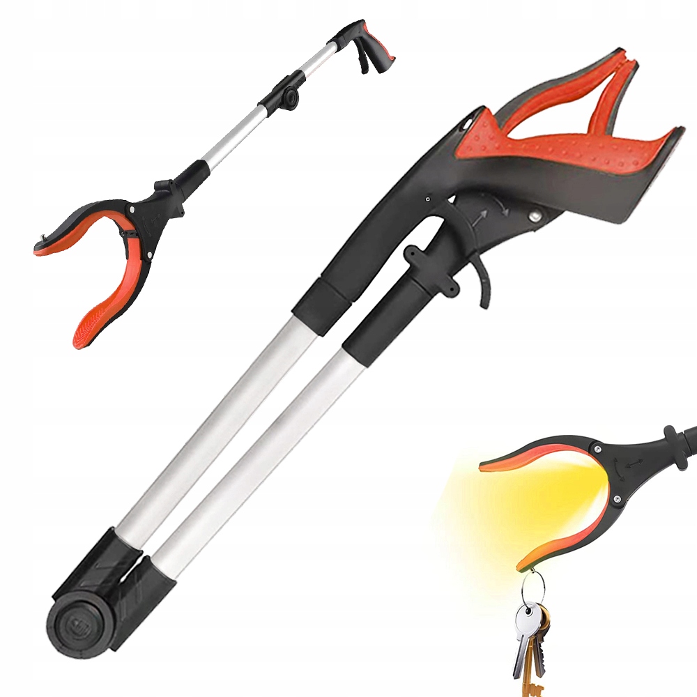 LED LAPAČ NA ZVEDÁNÍ LISTÍ 80 CM, OTOČNÝ O 360° - Allegro