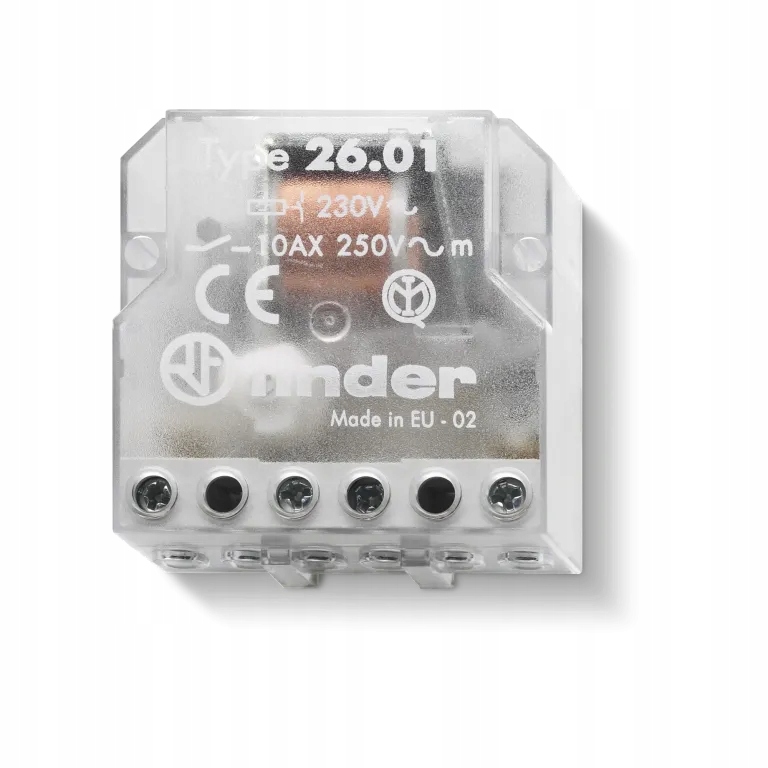 Finder Przekaźnik bistabilny dopuszkowy 1Z 10A 230V 26.01.8.230.0000 ... Finder Przekaźnik bistabilny dopuszkowy 1Z 10A 230V 26.01.8.230.0000 ...