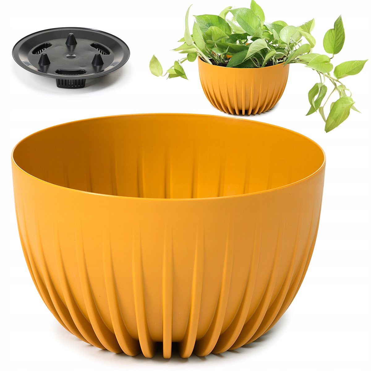 MISA DONICA DONICZKA KWIETNIK OSŁONKA ZEWNĘTRZNA WEWNĘTRZNA WKŁAD 24 cm (5907367611342) • Cena ...