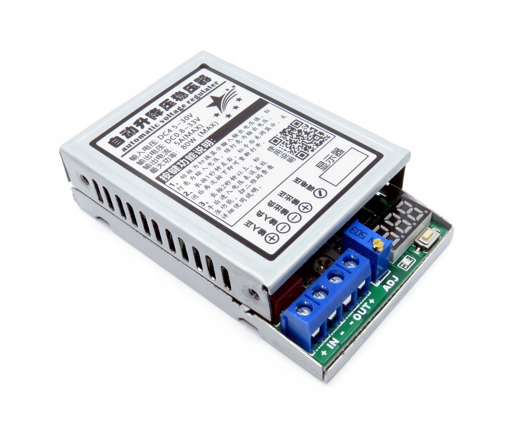 Moduł przetwornicy DC-DC Step-Up/Step-Down 0,8-33V - Sklep, Opinie ... Moduł przetwornicy DC-DC Step-Up/Step-Down 0,8-33V - Sklep, Opinie ...