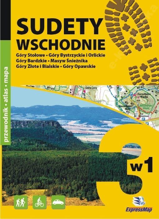 SUDETY WSCHODNIE PRZEWODNIK ATLAS MAPA 3w1 EMAP Praca zbiorowa ...