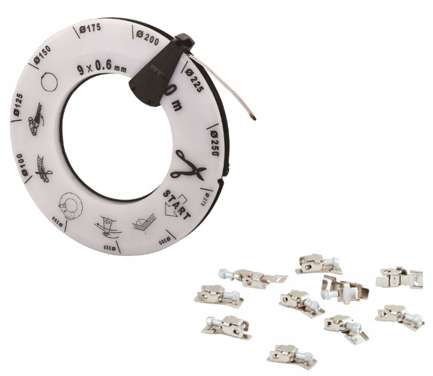 Zestaw taśmy na opaski zaciskowe Flexiva CMB+CMC 51 elementów ...