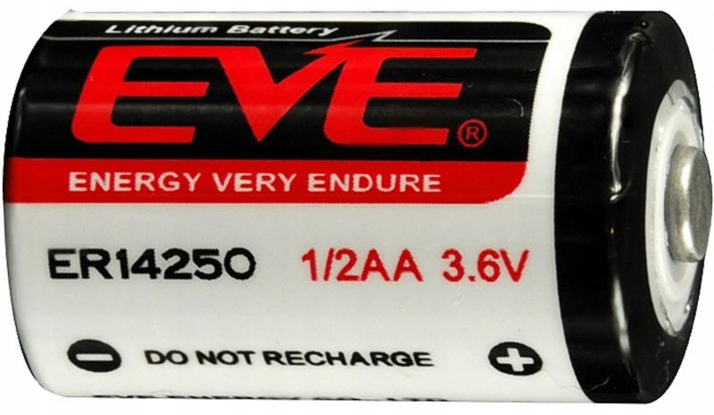 BATERIA LITOWA EVE ER14250 LS 14250 3,6V 1/2AA - Sklep, Opinie, Cena w ...