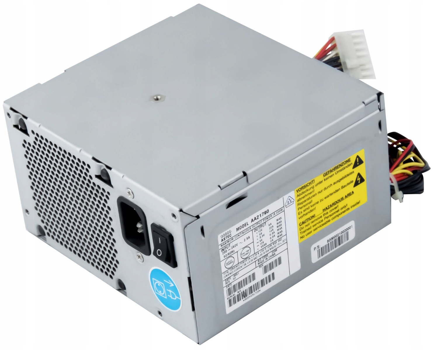 ZASILACZ ASTEC AA21790 200W ATX 20-PIN MOLEX FDD w Żary - Sklep, Opinie ...