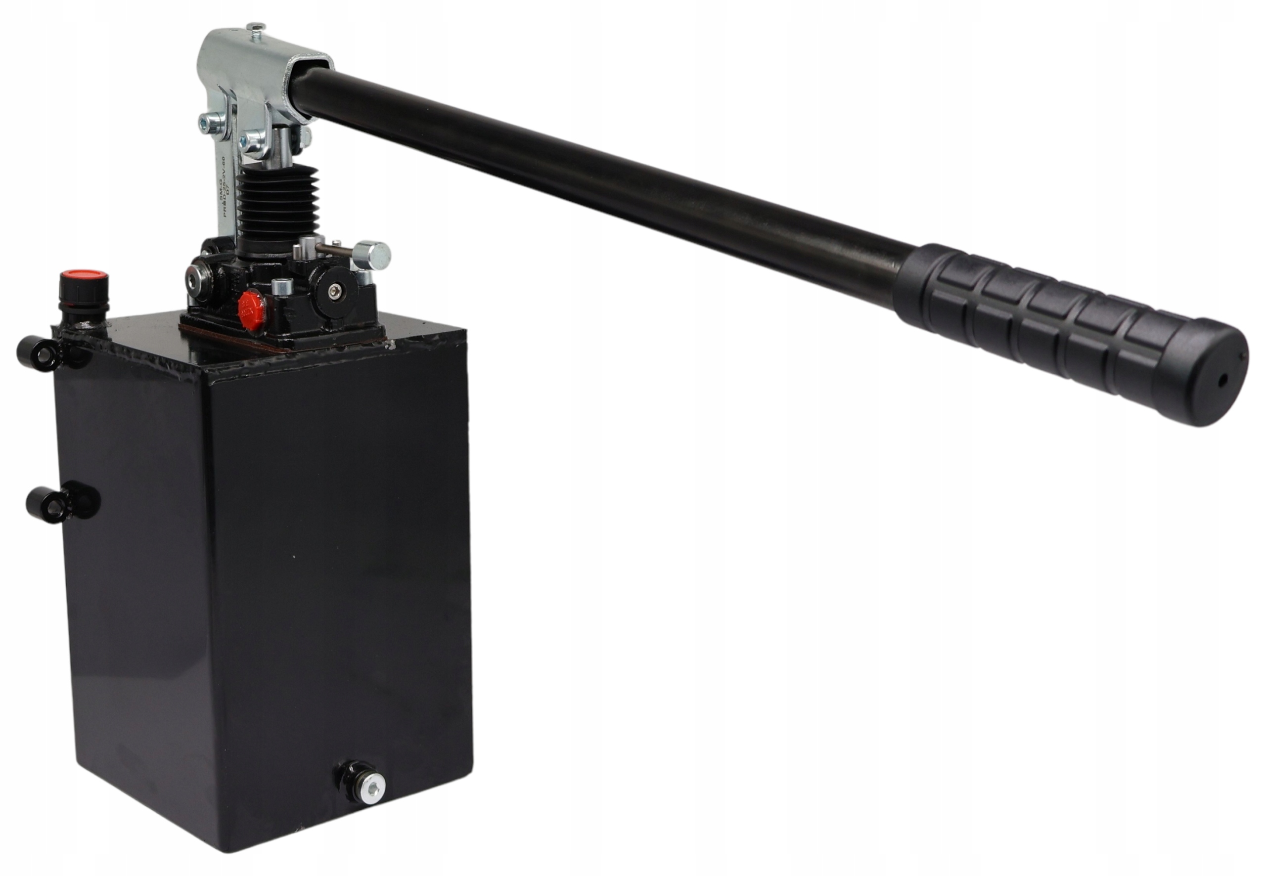 POMPA HYDRAULICZNA RĘCZNA DWUSTRONNA 25cm3 PRBD + ZBIORNIK 7L za 508 ...
