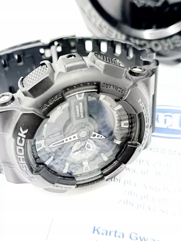ZEGAREK CASIO G-SHOCK GA-110 17055535986 - Allegro.pl