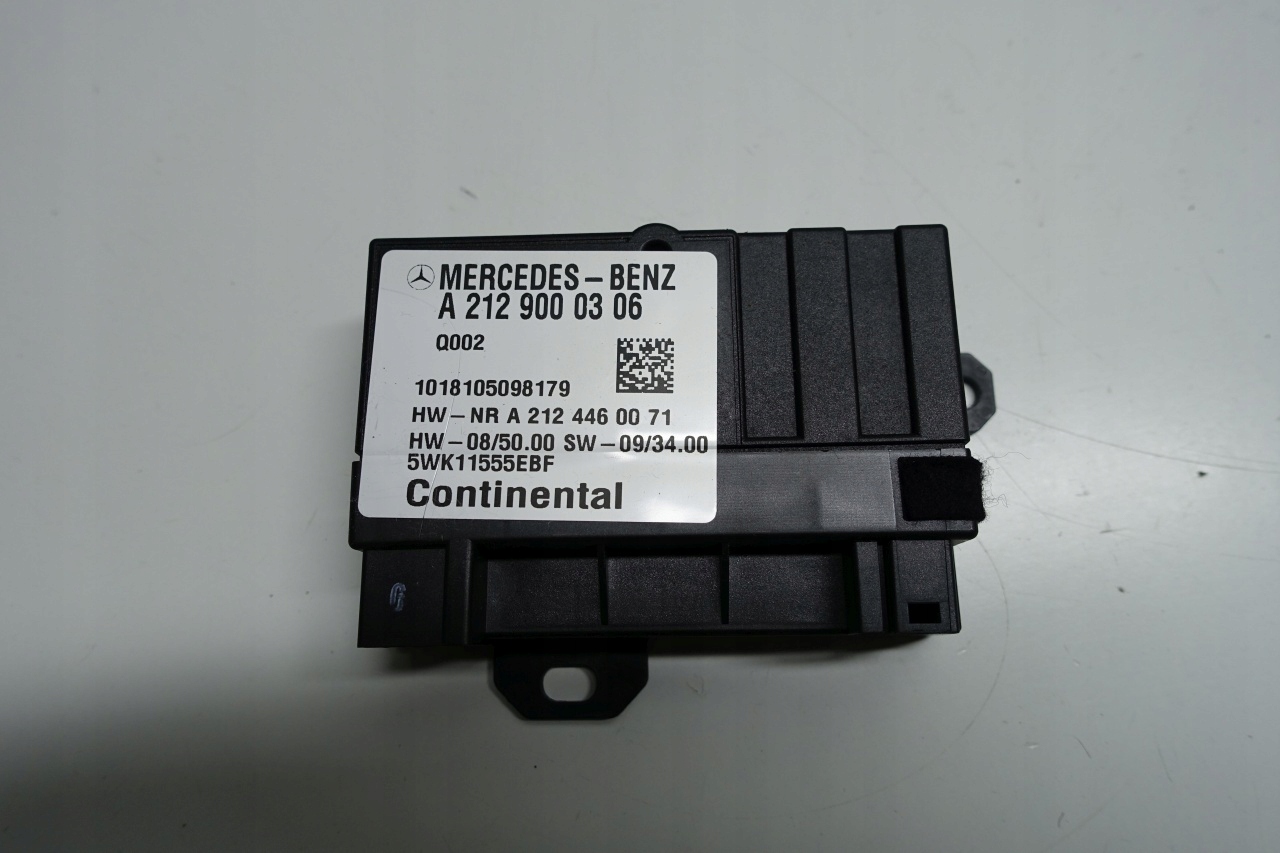 Mercedes w212 moduł pompy paliwa 2129000306 sterow 2129000306 za 50 zł ...