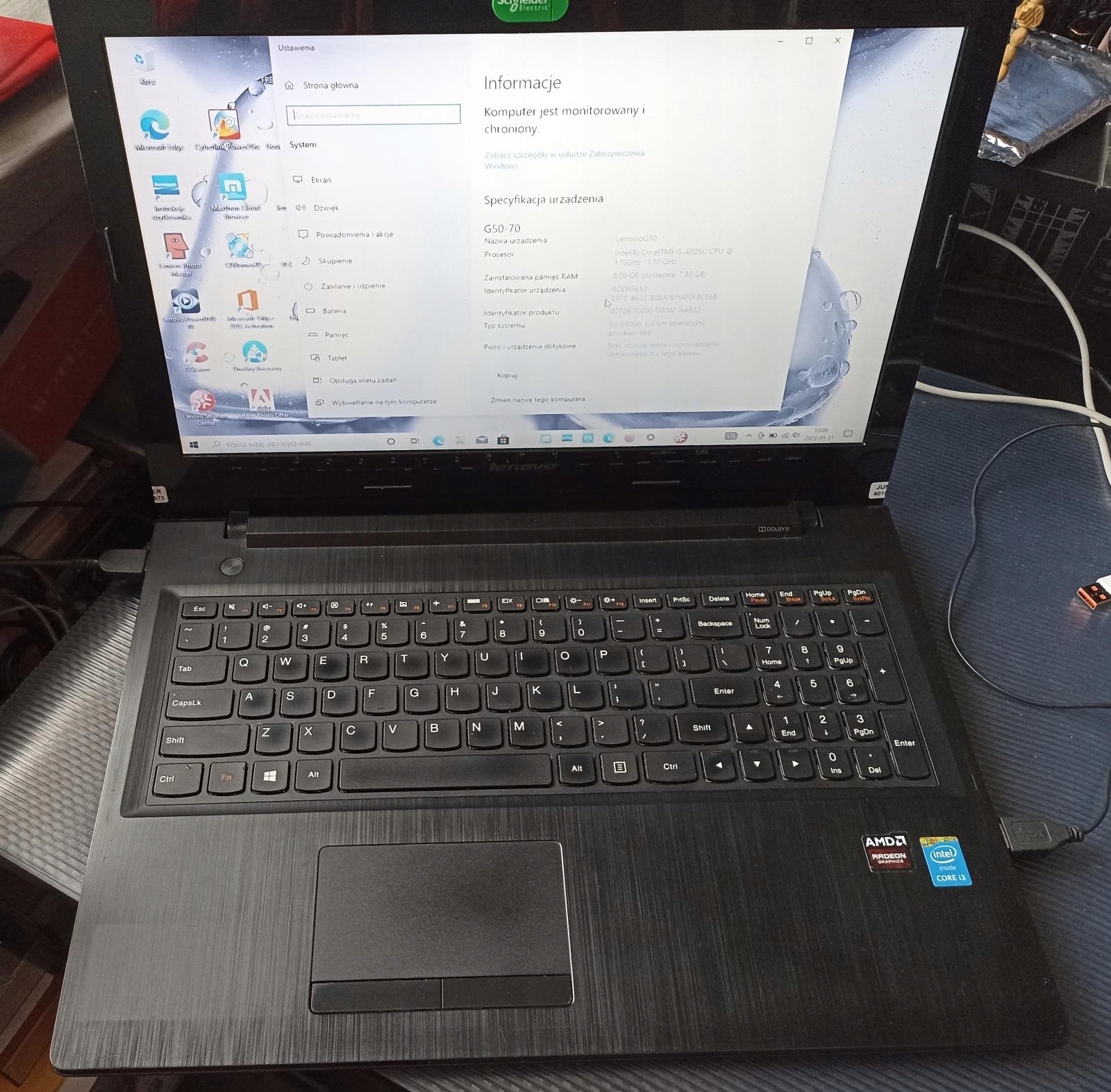 Lenovo G50-70 Intel Core i3 15,6"LED 256GB SSD 8GB - Sklep, Opinie ...