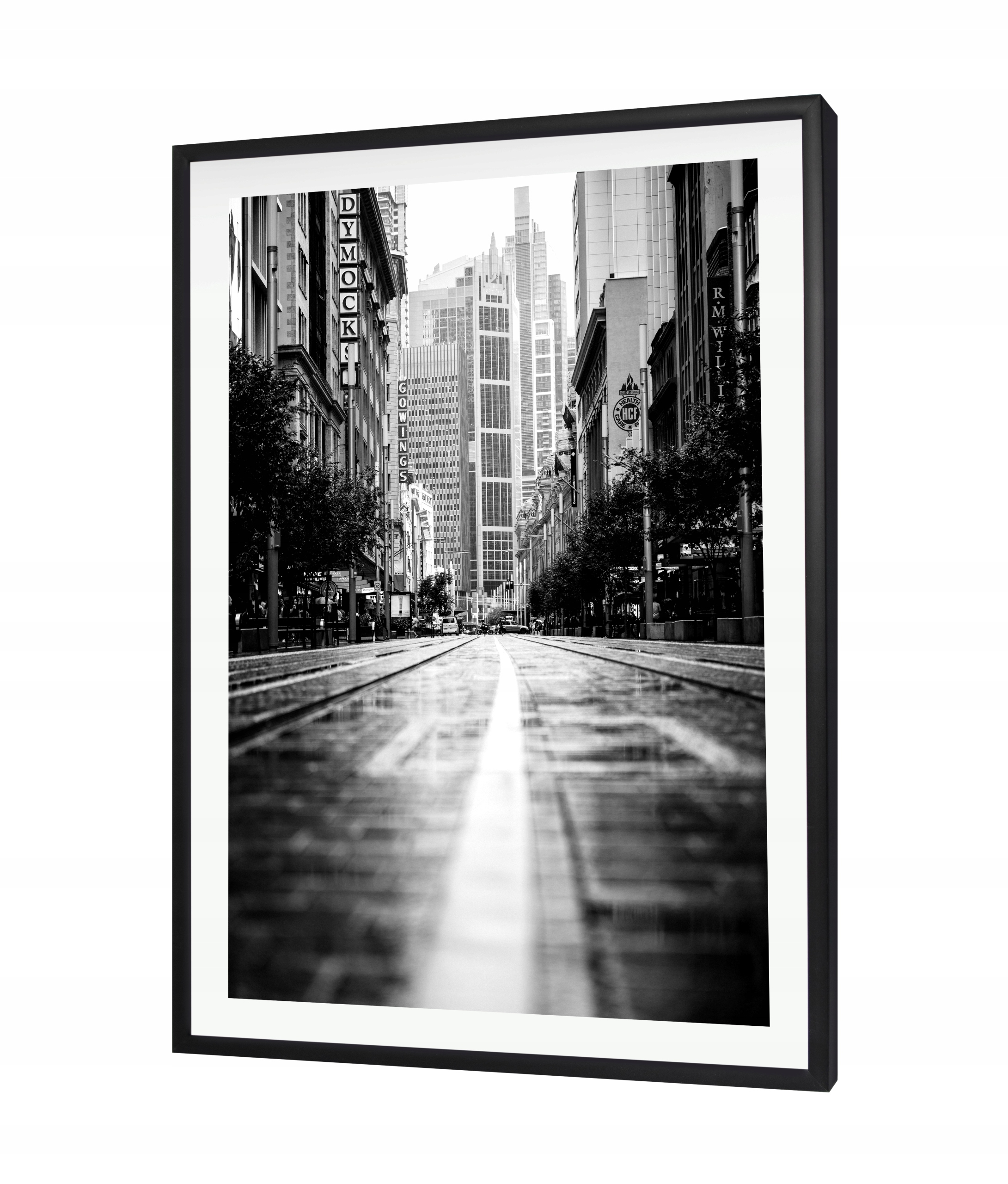 RAMA ALUMINIOWA CZARNA 70X100 RAMKA 100X70 PLAKAT • Cena, Opinie ...