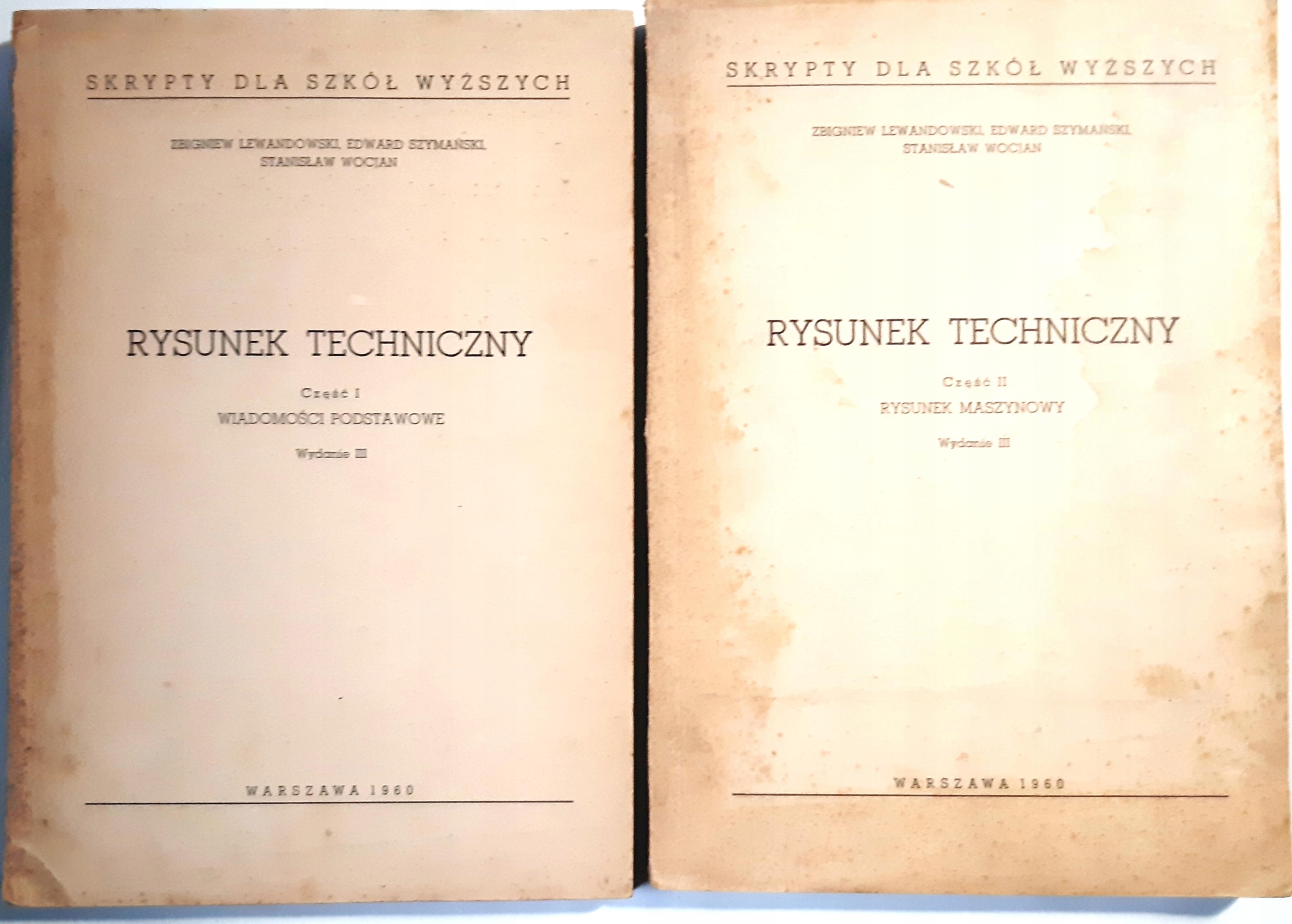 LEWANDOWSKI RYSUNEK TECHNICZNY (12567404380) | Książka Allegro