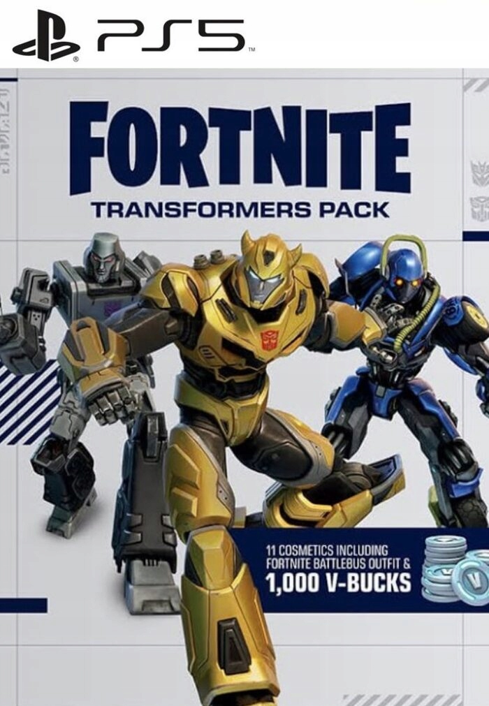Fortnite Transformers Pack PlayStation 5 (PS5) cyfrowa - Stan: Nowy 90 ...