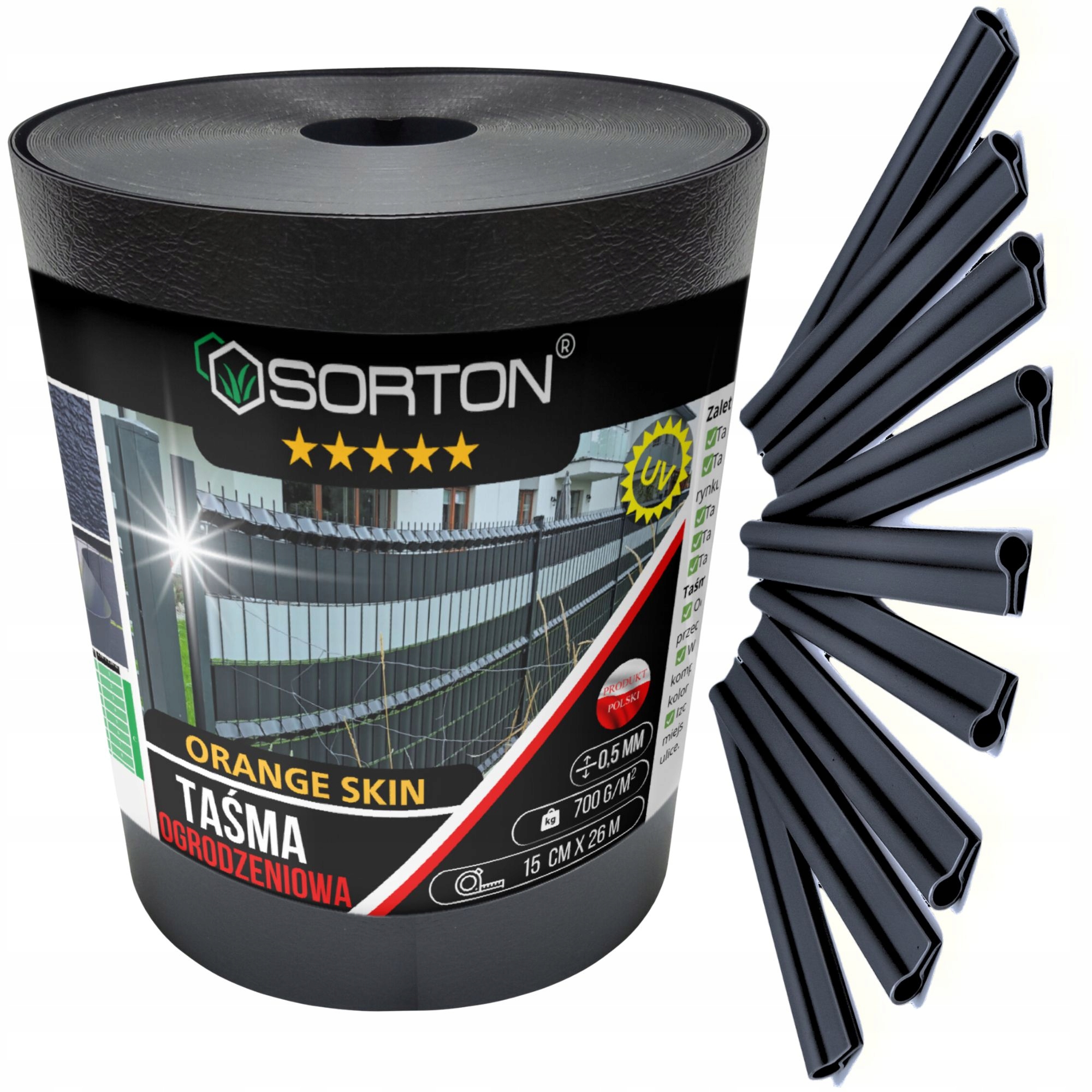 Taśma Ogrodzeniowa 15 - Niska cena na Allegro.pl