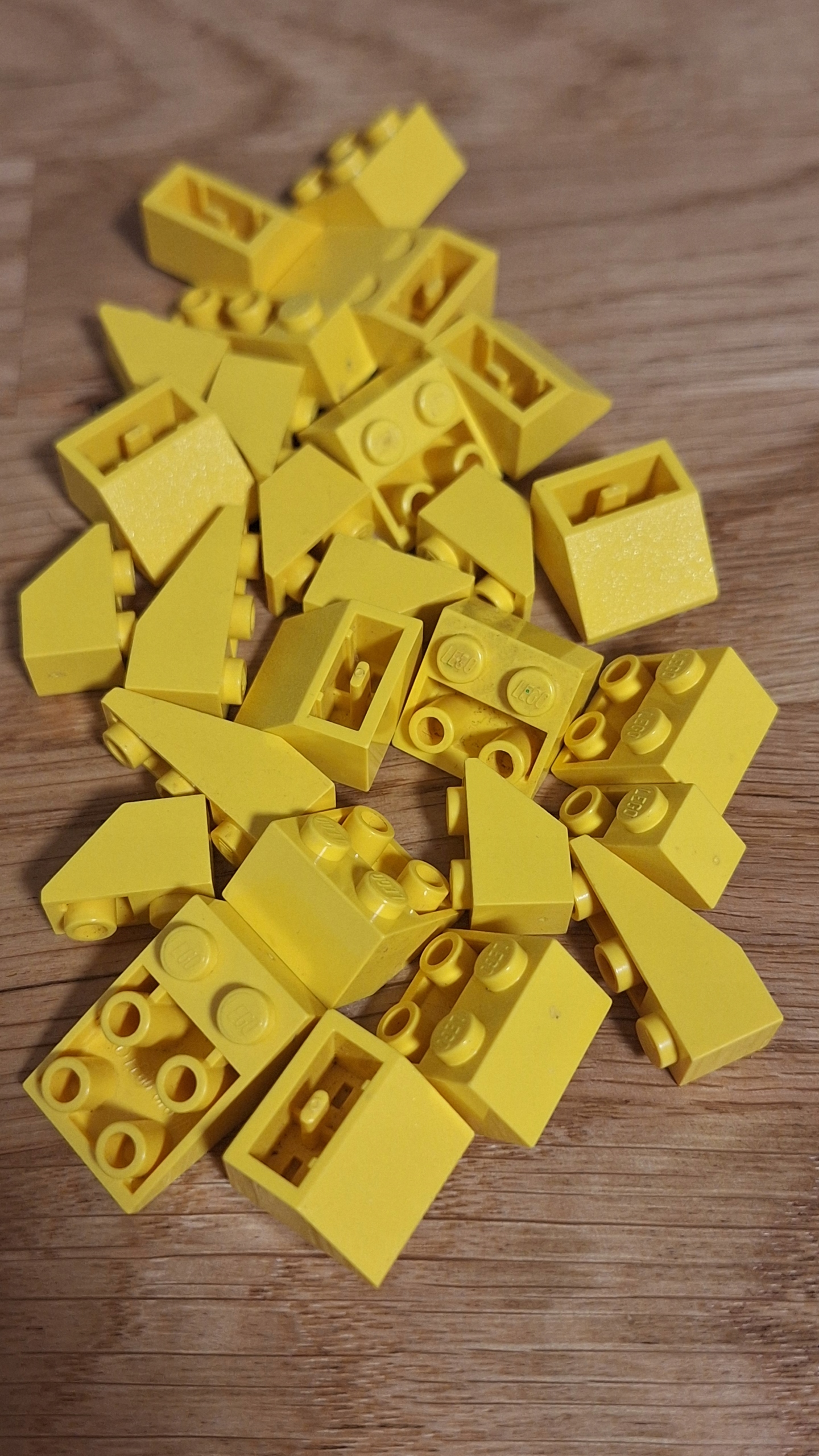 Lego service pack skosy żółte 27 elementów (E) • Opinie - Allegro
