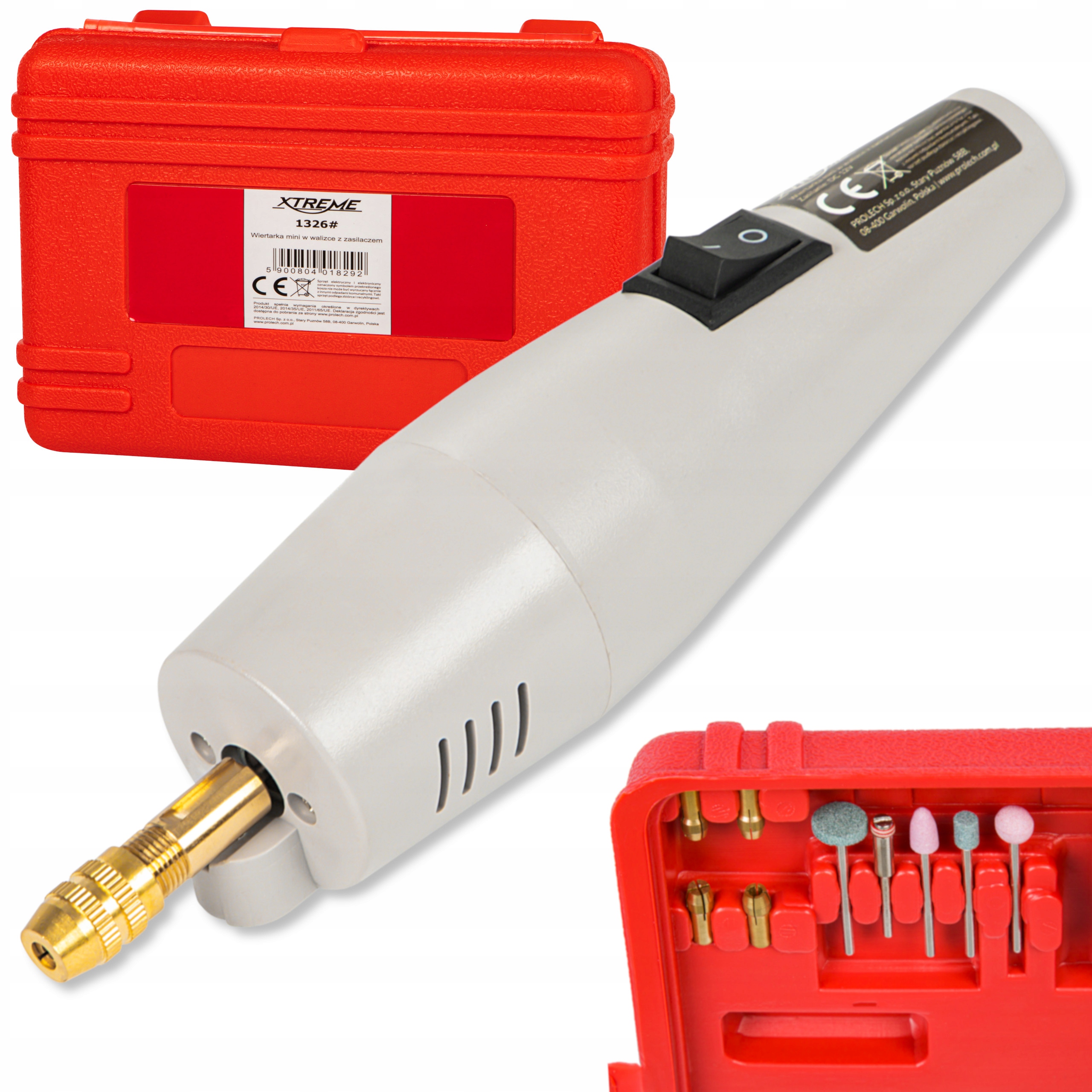 MINI VRTAČKA BRUSKA PŘESNÝ KUFR 12V za 342 Kč - Allegro